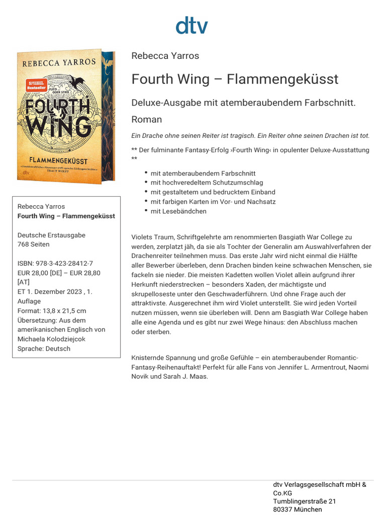 Fourth Wing | PDF
