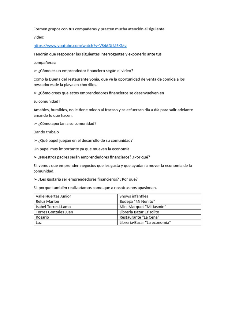 Ept Tarea para Mañana | PDF