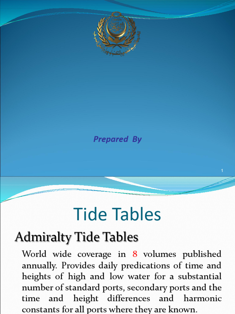 Week 5 Tide Table and Tide App (Autosaved) (Autosaved) | PDF