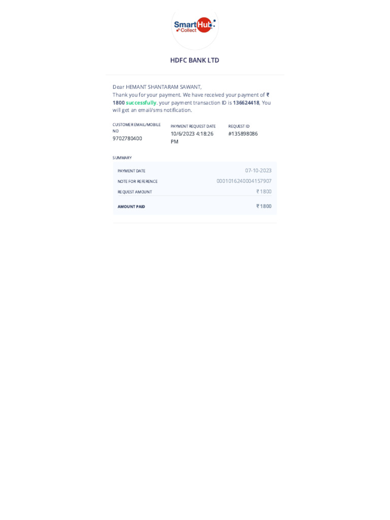 SmartHub - Reponse | PDF