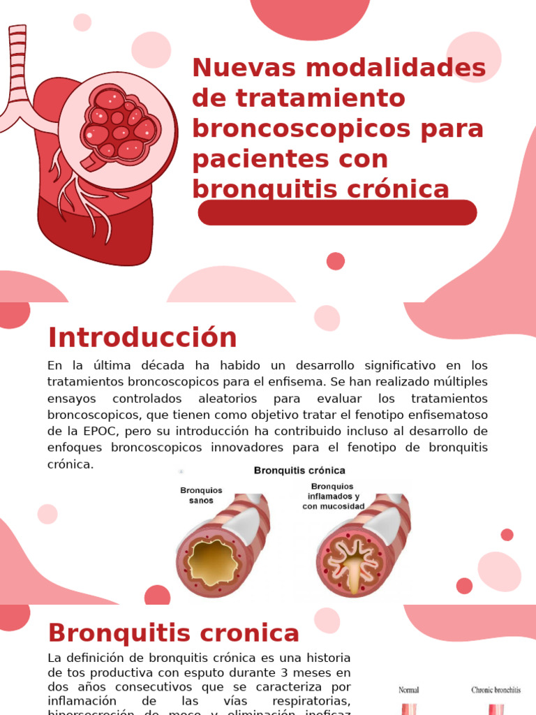 Bronquitis Cronica | PDF