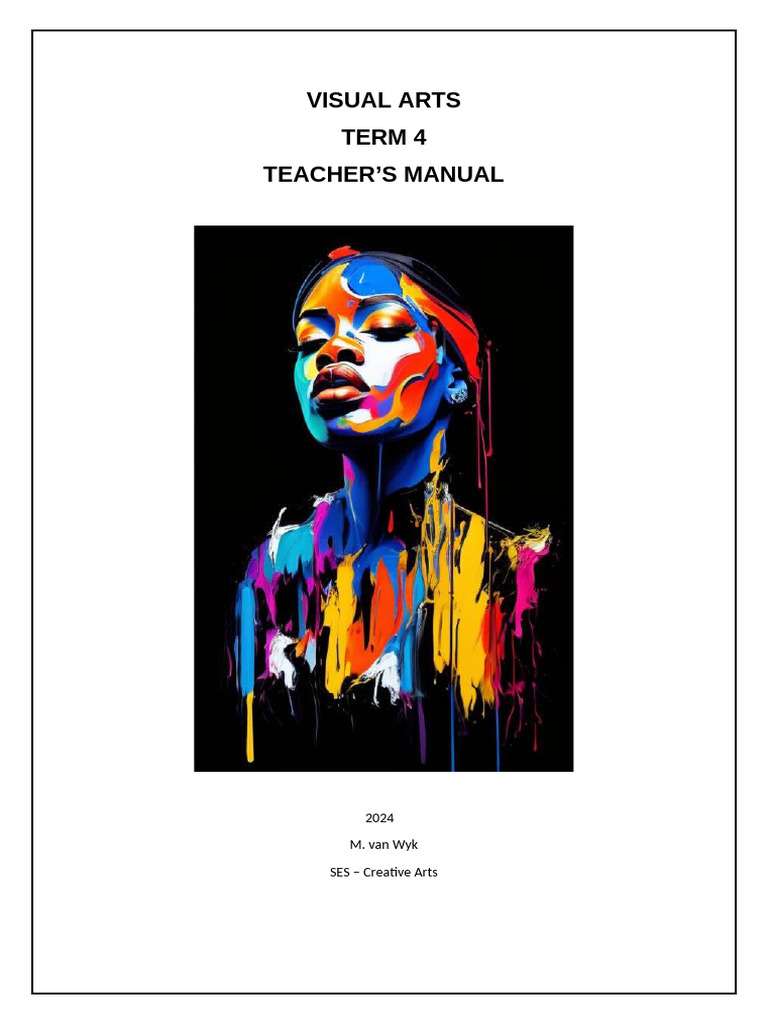 VISUAL ARTS TEACHER Guide | PDF | Mask | Career & Growth