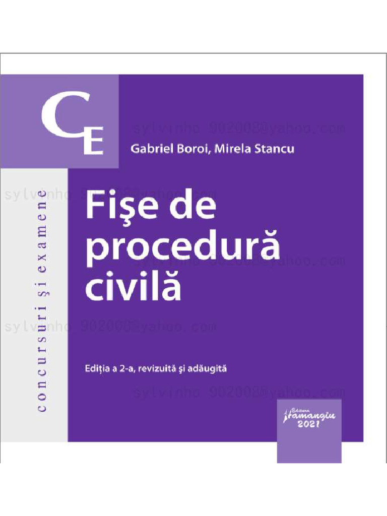 Fise P.C Boroi | PDF