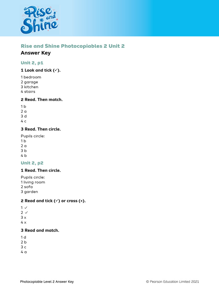 Level 2 Unit 2 AK | PDF
