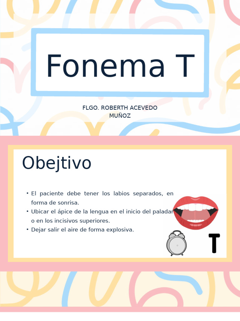 Fonema T | PDF