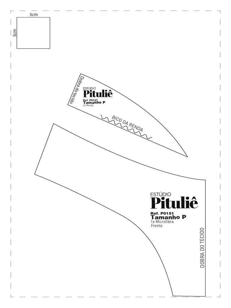 P 0151 Calcinha P | PDF