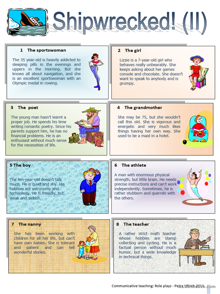 Shipwrecked # 2 Role Play | PDF