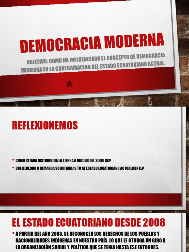Democracia Moderna Ii | PDF