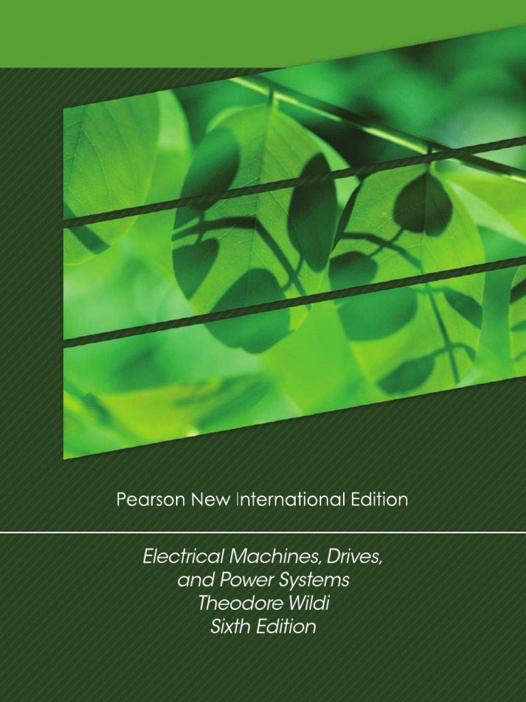 Electrical Machines, Drives, and Power Systems Theodore Wildi Sixth ...