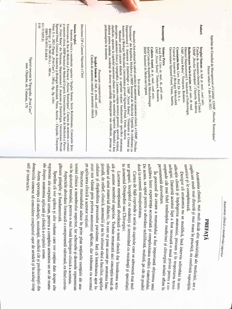 Membrul Superior SUMAN | PDF