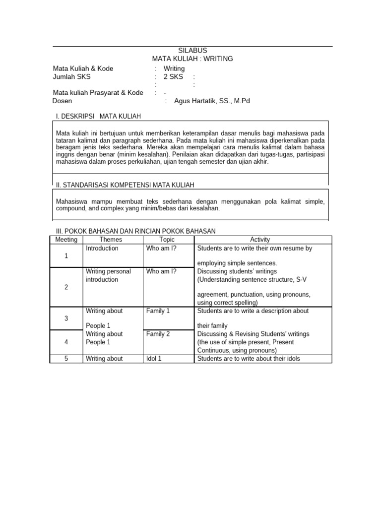 SAP Writing 1 | PDF | Human Communication | Linguistic Typology
