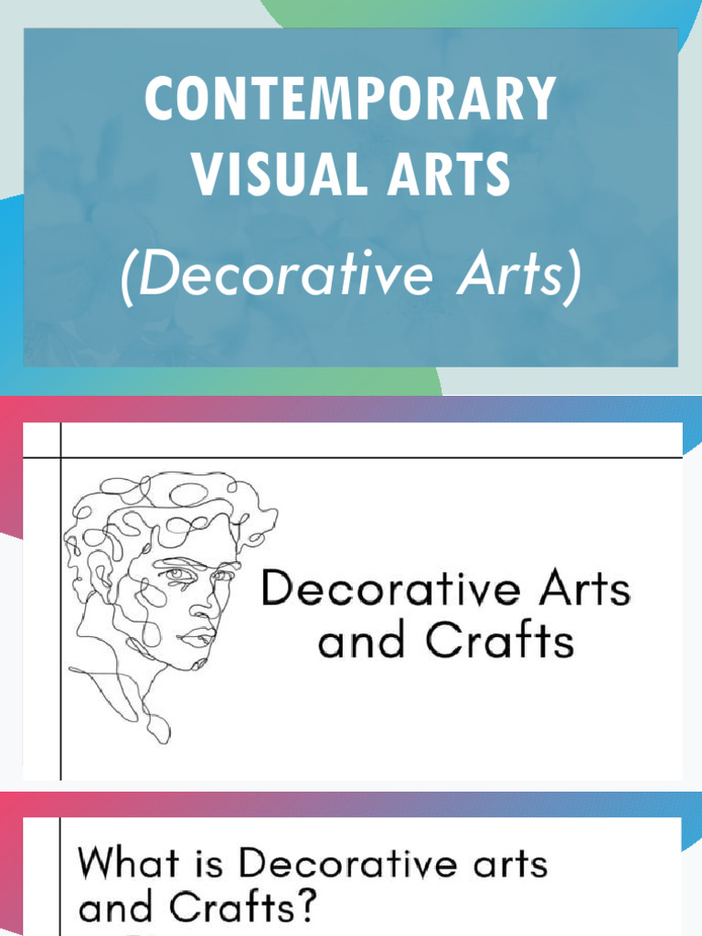 Decorative and Contemporary Art | PDF | Performance Art | Installation Art