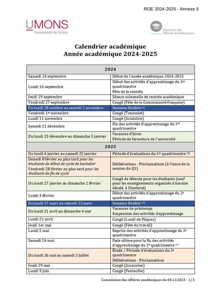 RGE 2024 2025 - Annexe 5 | PDF