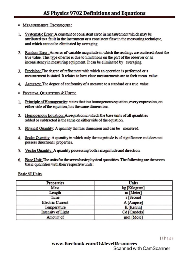 Physics Revision | PDF