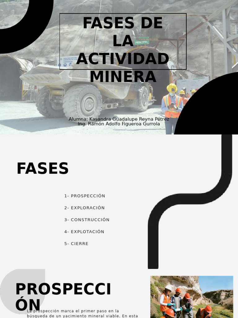 Fases de La Actividad Minera-KGRP | PDF