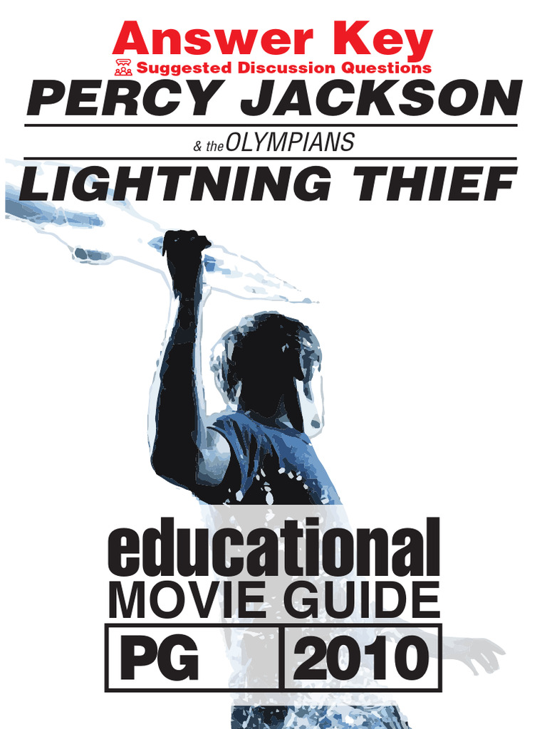 Percy Jackson & The Olympians The Lightning Thief (PG - 2010) Answer ...