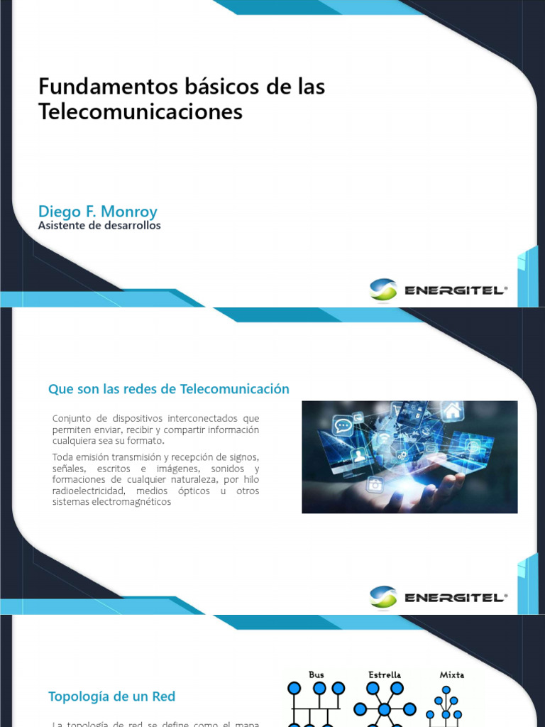 Fundamentos de Las Redes FO (Conceptos Básicos) | PDF