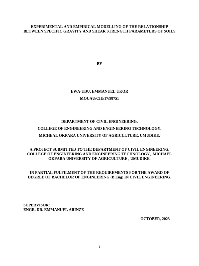 TABLE OF CONTEN Project | PDF