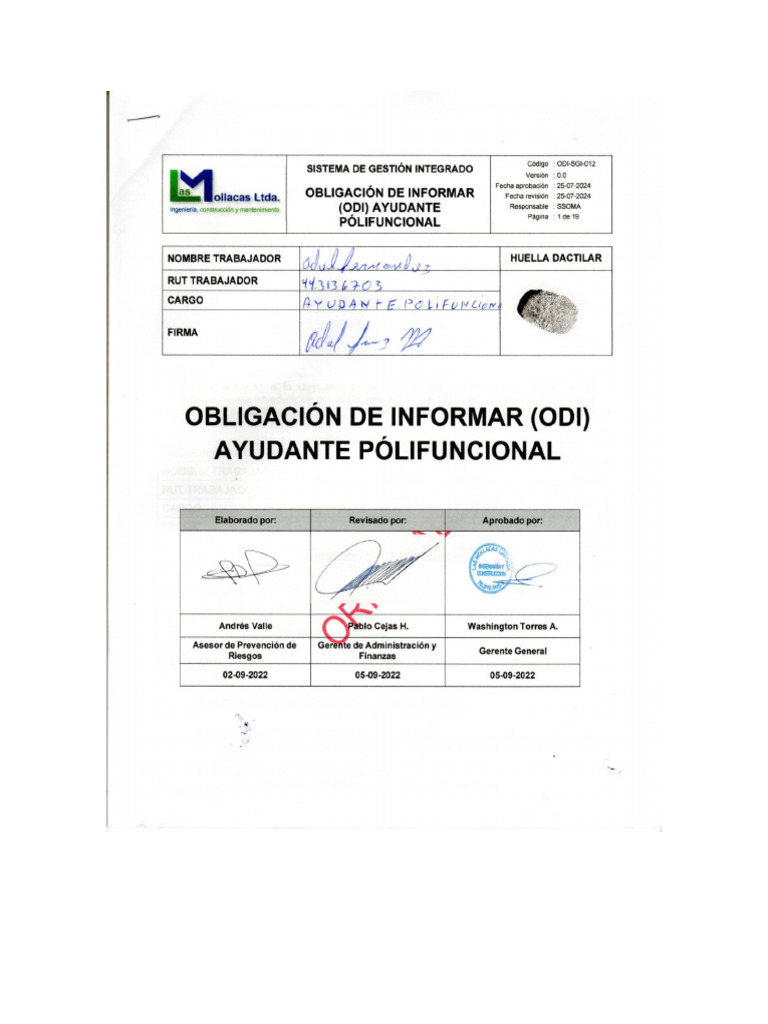 ODI - Adel Fernandez | PDF