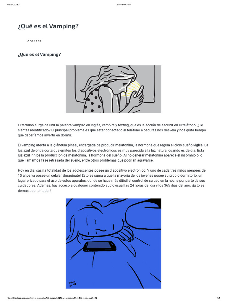 Qué Es El Vamping | PDF