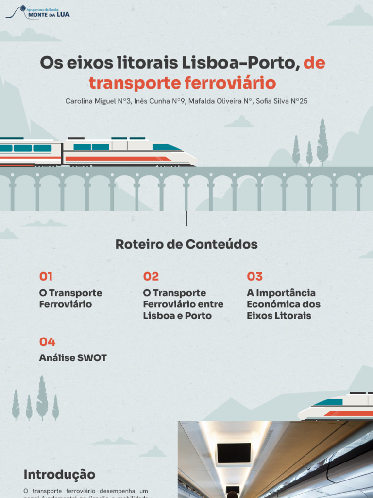 Os Eixos Litorias de Comboio | PDF