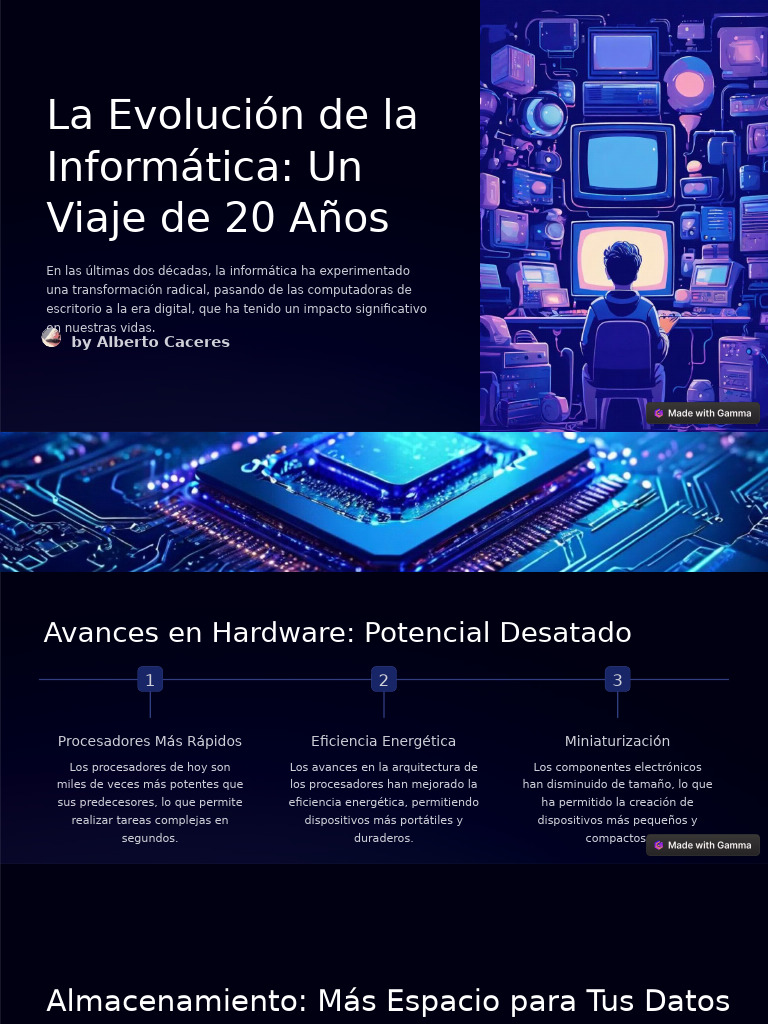 La Evolucion de La Informatica Un Viaje de 20 Anos | PDF