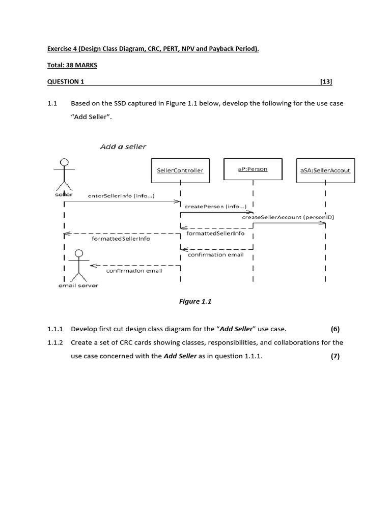 Exercise 4 Design CD CRC Pert NPV | PDF