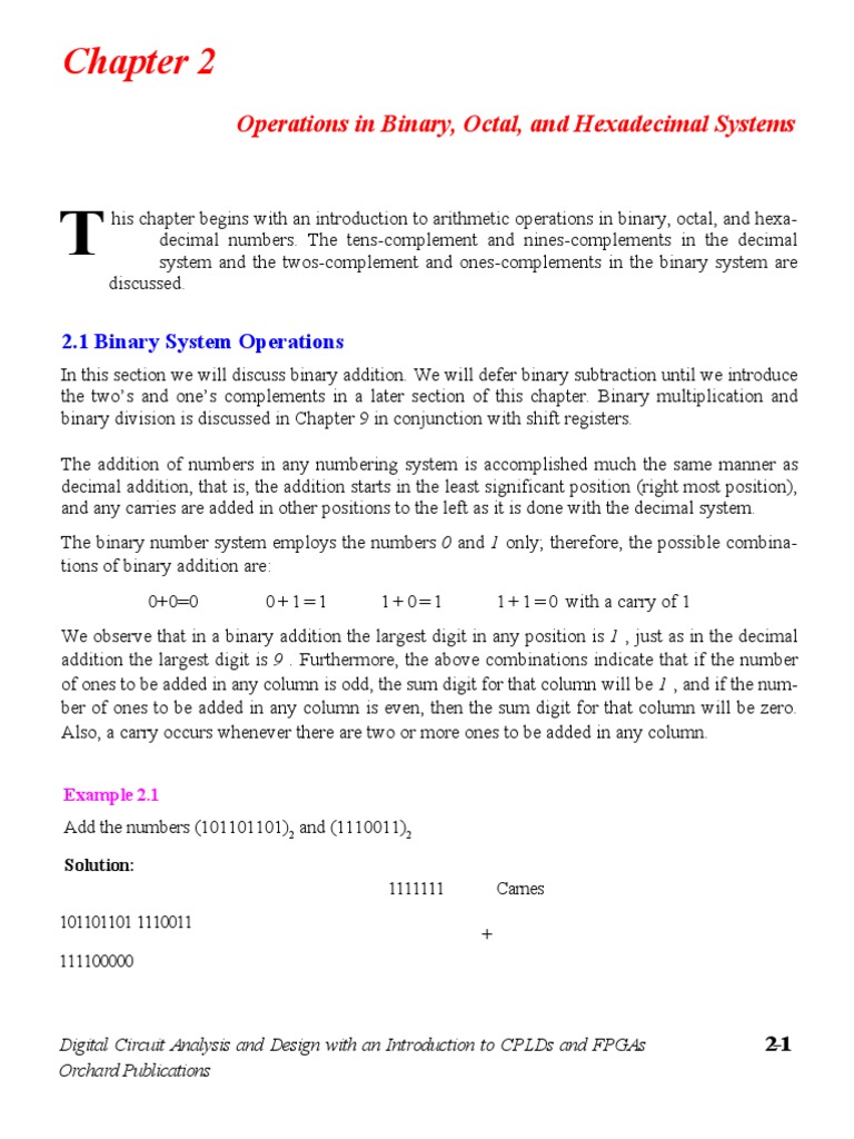 Digital Circuit Analysis and Design - Malestrom | PDF | Subtraction ...