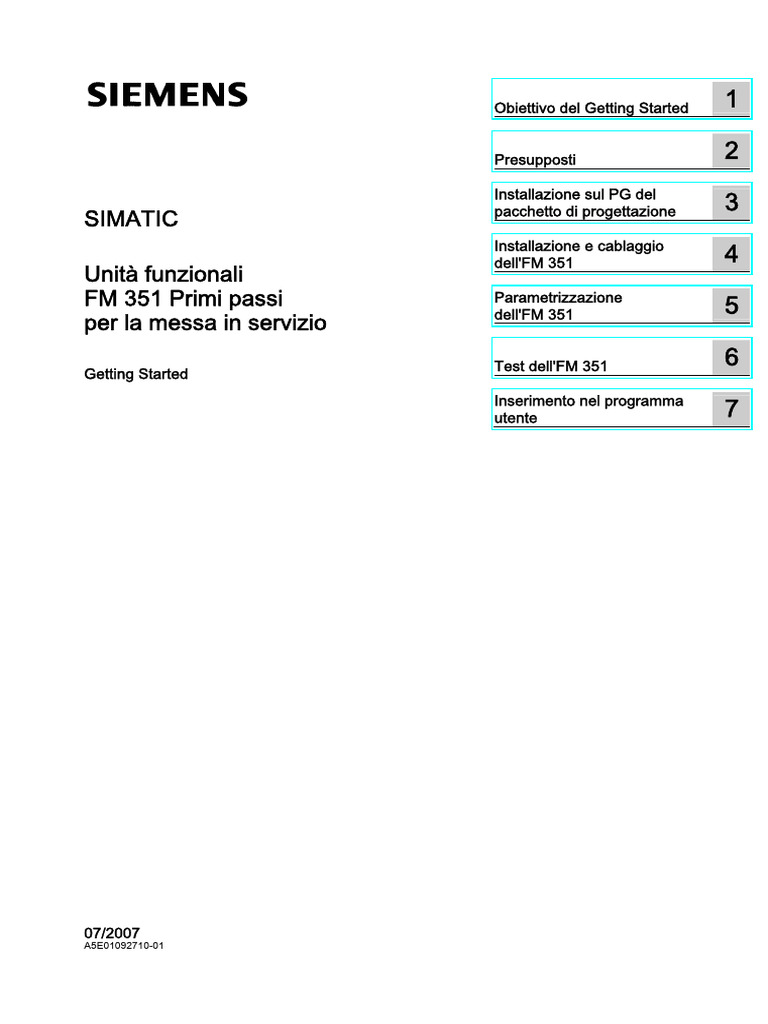 FM 351 - Primi Passi | PDF