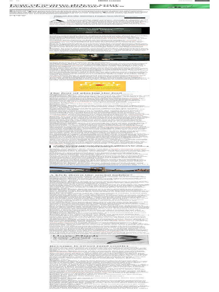 Fear of Scams Drives Your Behavior in Nefarious Ways - Big Think | PDF