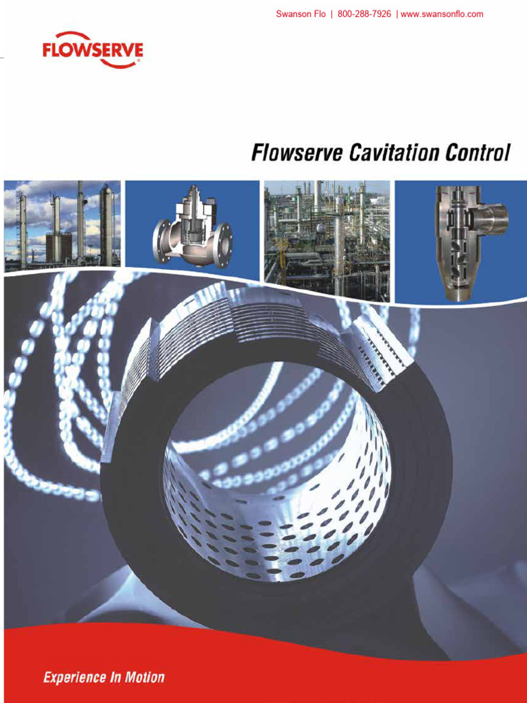 Cavitation Control by Flowserve | PDF