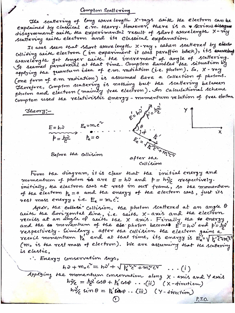 Compton Effect | PDF