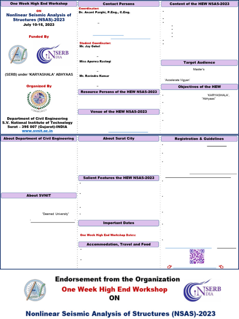 NSAS-2023 - Brochure and Regi. Form - June 17, 2023 | PDF