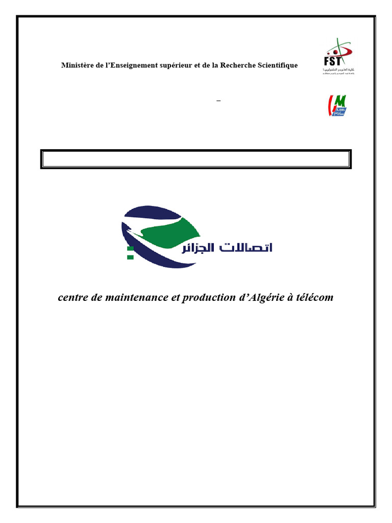 Republique Algerienne Democratique Et Populair1 | PDF