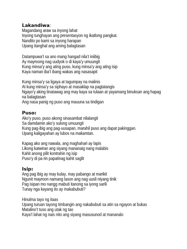 PUSO Vs ISIP | PDF