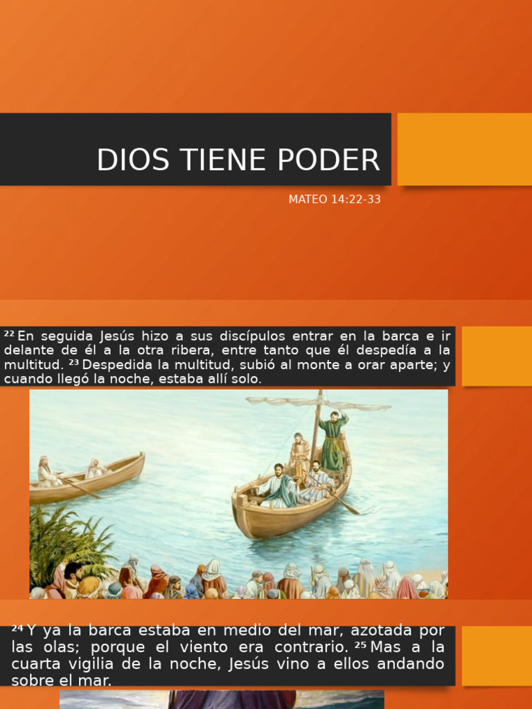 Dios Tiene Poder | PDF