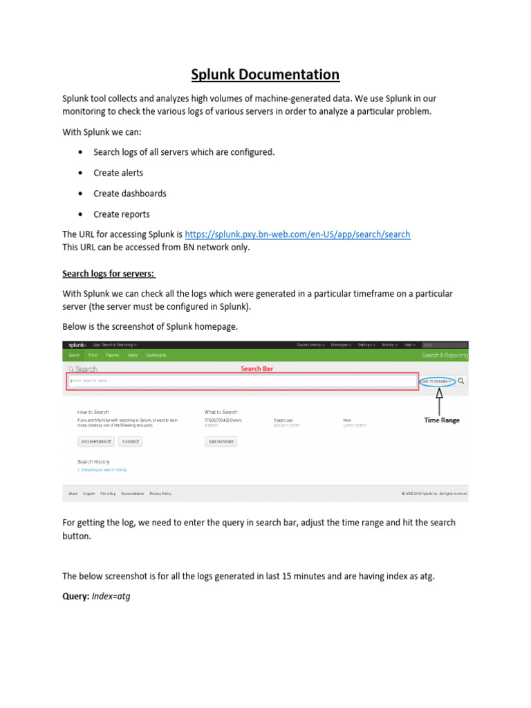Splunk Documentation | PDF