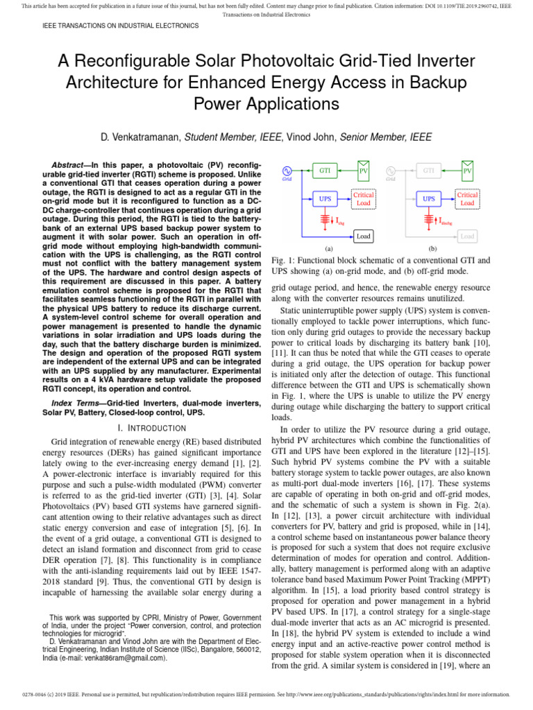 Venkatraman An 2019 | PDF