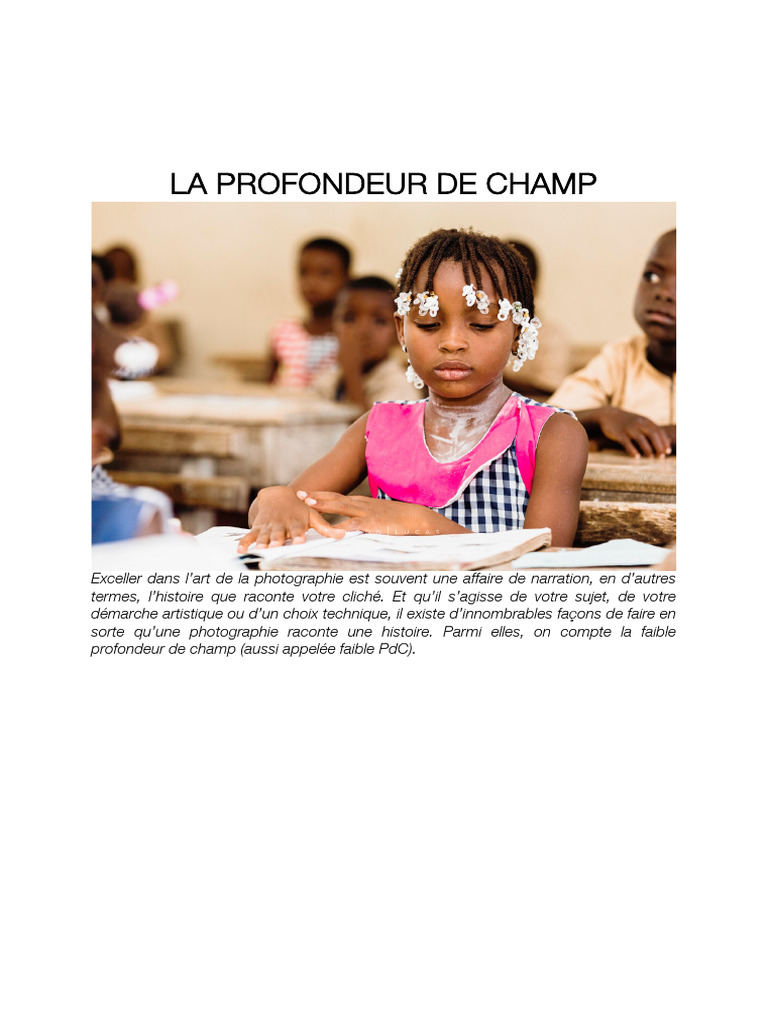 Comprendre La Distance Focale en Photo-1 | PDF