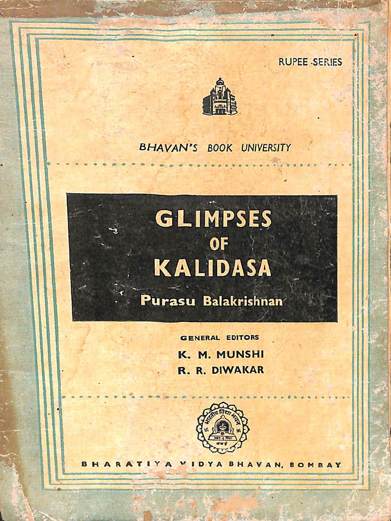 Glimpses of Kalidasa | PDF