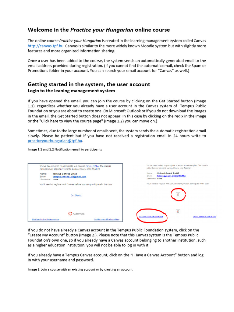 First Login Canvas Pdf