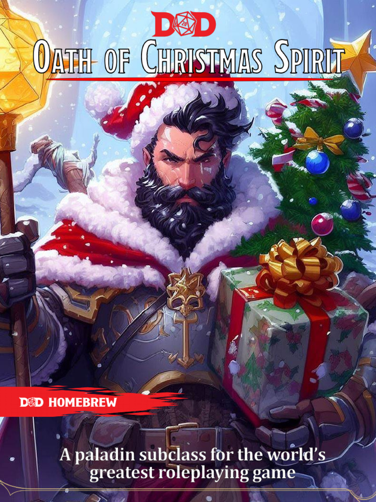 Oath of Christmas Spirit - Paladin Subclass | PDF