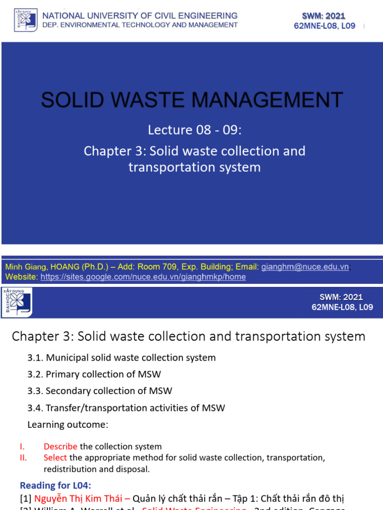 Waste Management 2019 2020 L08 09 | PDF