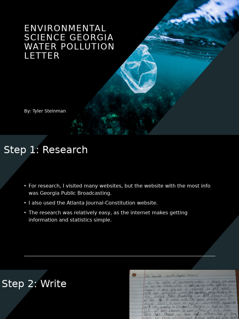 APES Water Pollution Letter | PDF
