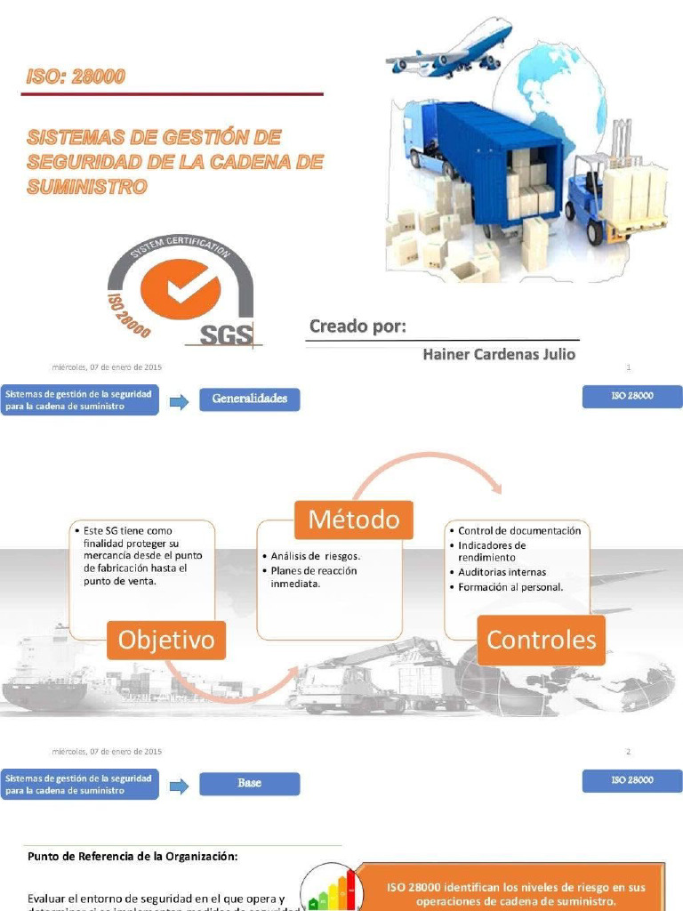 Iso 28000 43265366 | PDF