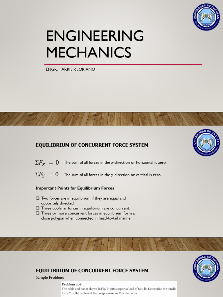 STATICS Equilibrium | PDF