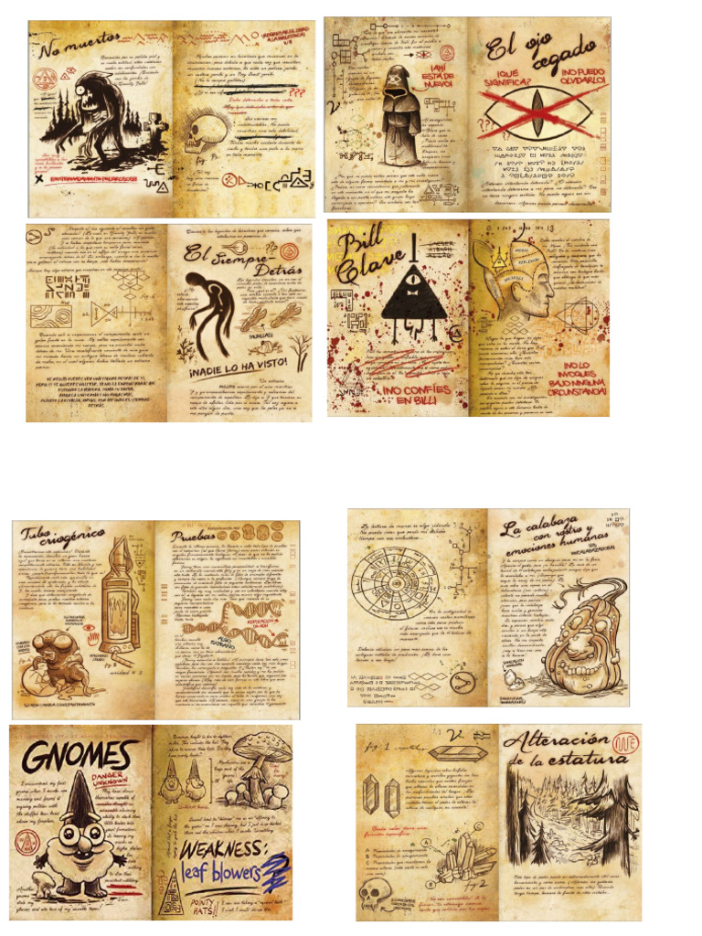 Diario 3 Gravity Falls | PDF