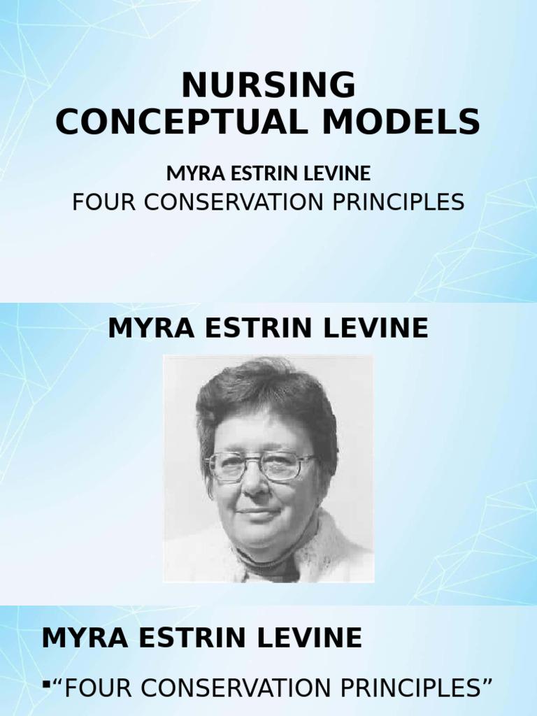 Theoretical Foundation of Nursing - Nursing Conceptual Models | PDF ...
