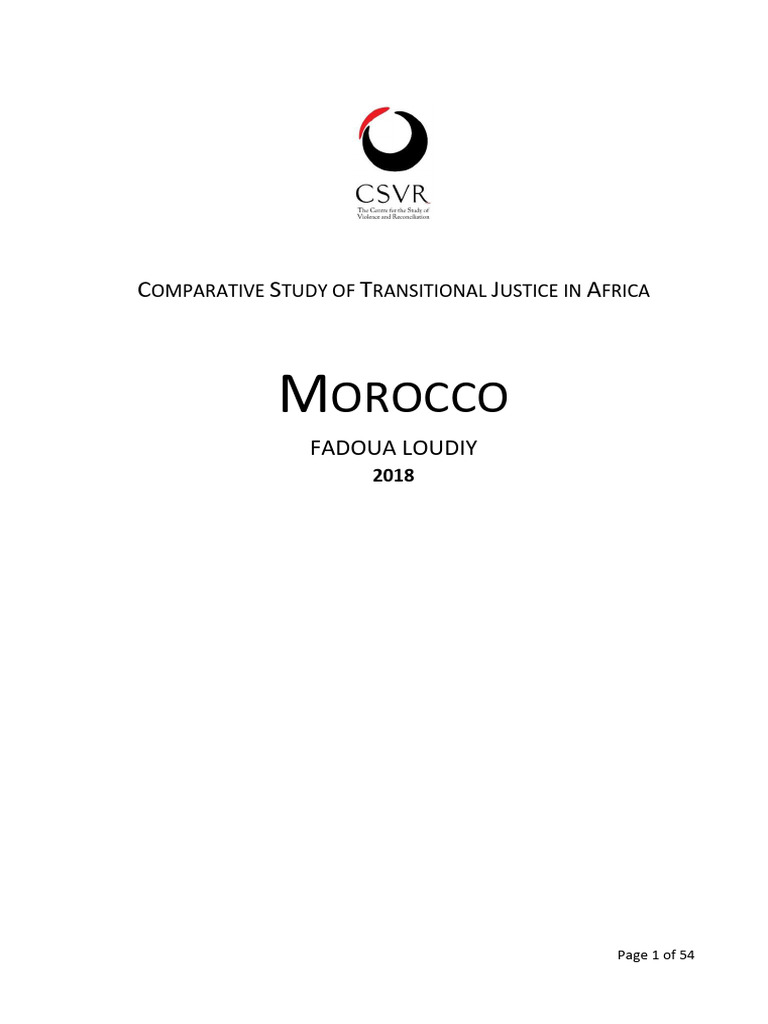 Moroccan Case Fadoua Loudiy | PDF