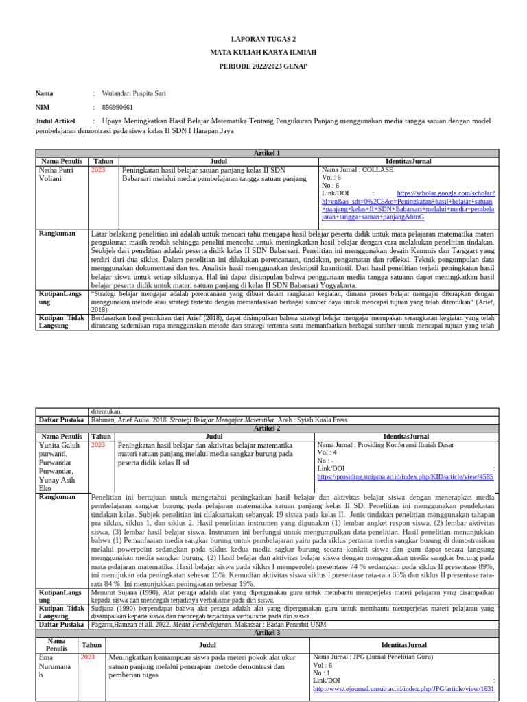 Format Tugas 2 Karil Wulandari | PDF